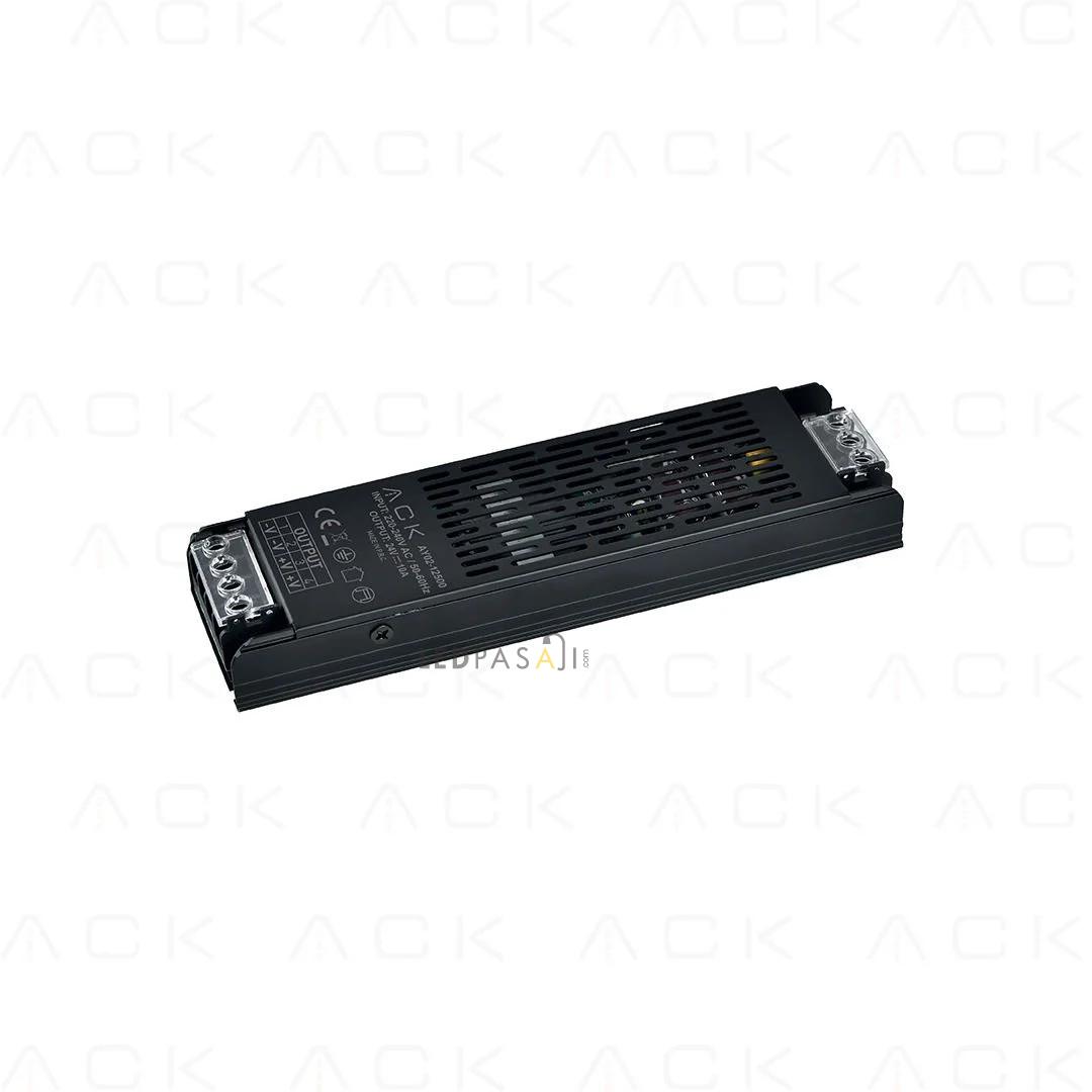 24 Volt İç Mekan Led Trafo,ACK 24 VOLT 10 AMPER LED TRAFOSU AY02-12500